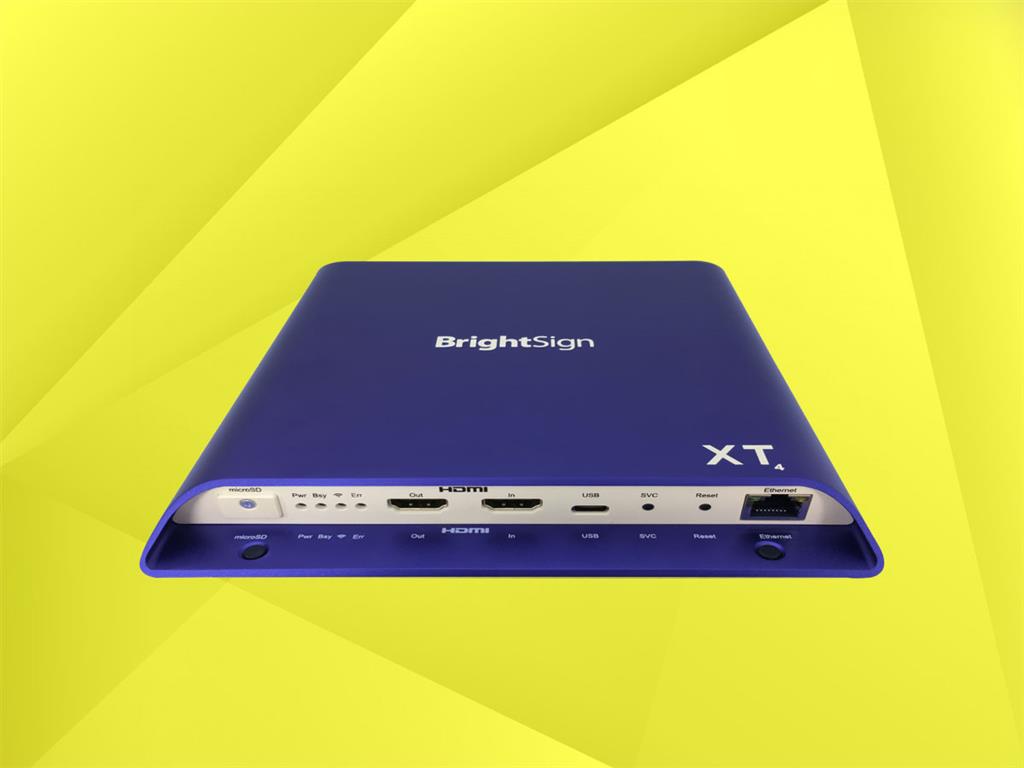 BRIGHTSIGN XT1144 UHD-MultiMedia-Player mit Netzwerkfunktionen (SD-Card ...