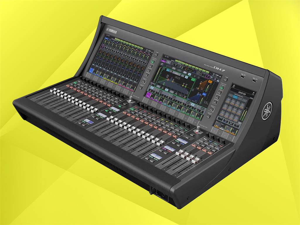 YAMAHA DM-7 Digitales Audio-Mischpult 120-Kanal; - fournell showtechnik